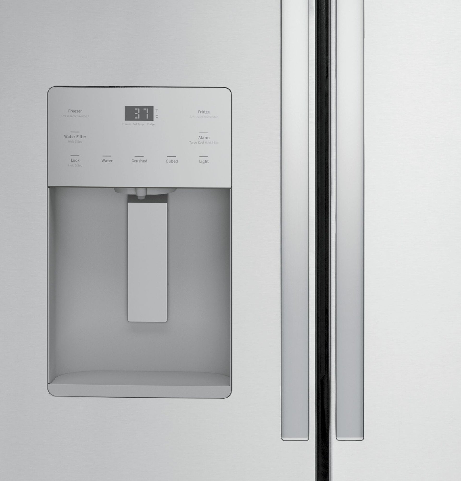 GE Fingerprint Resistant Stainless Steel Counter-Depth French Door ...
