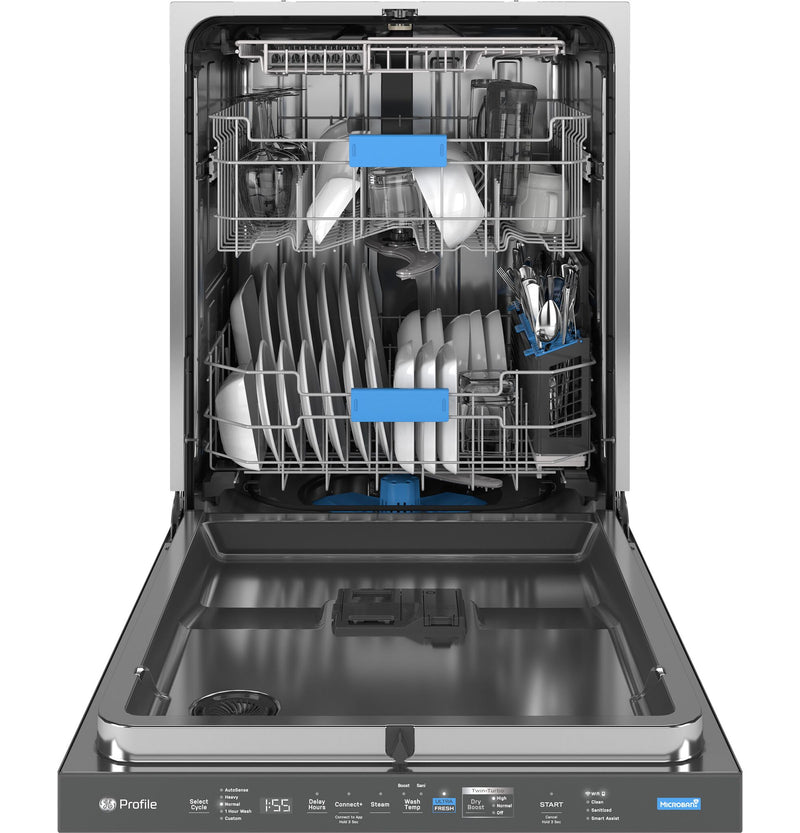 GE Profile Stainless 24" Dishwasher with UltraFresh System ...