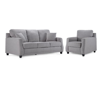 Jessica Sofa, Loveseat and Chair Set - Dove | Leon's