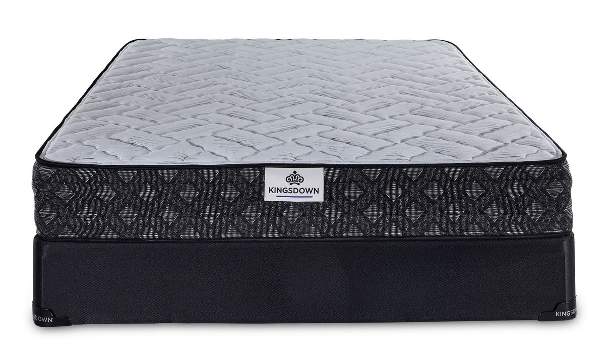 Kingsdown - Kensey Firm Queen Mattress and Boxspring Set | Leon's