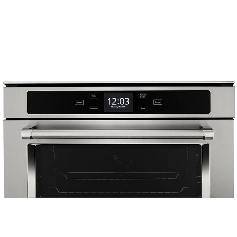 KitchenAid Fingerprint Resistant Stainless Steel 24" Wall Oven (2.9 Cu ...