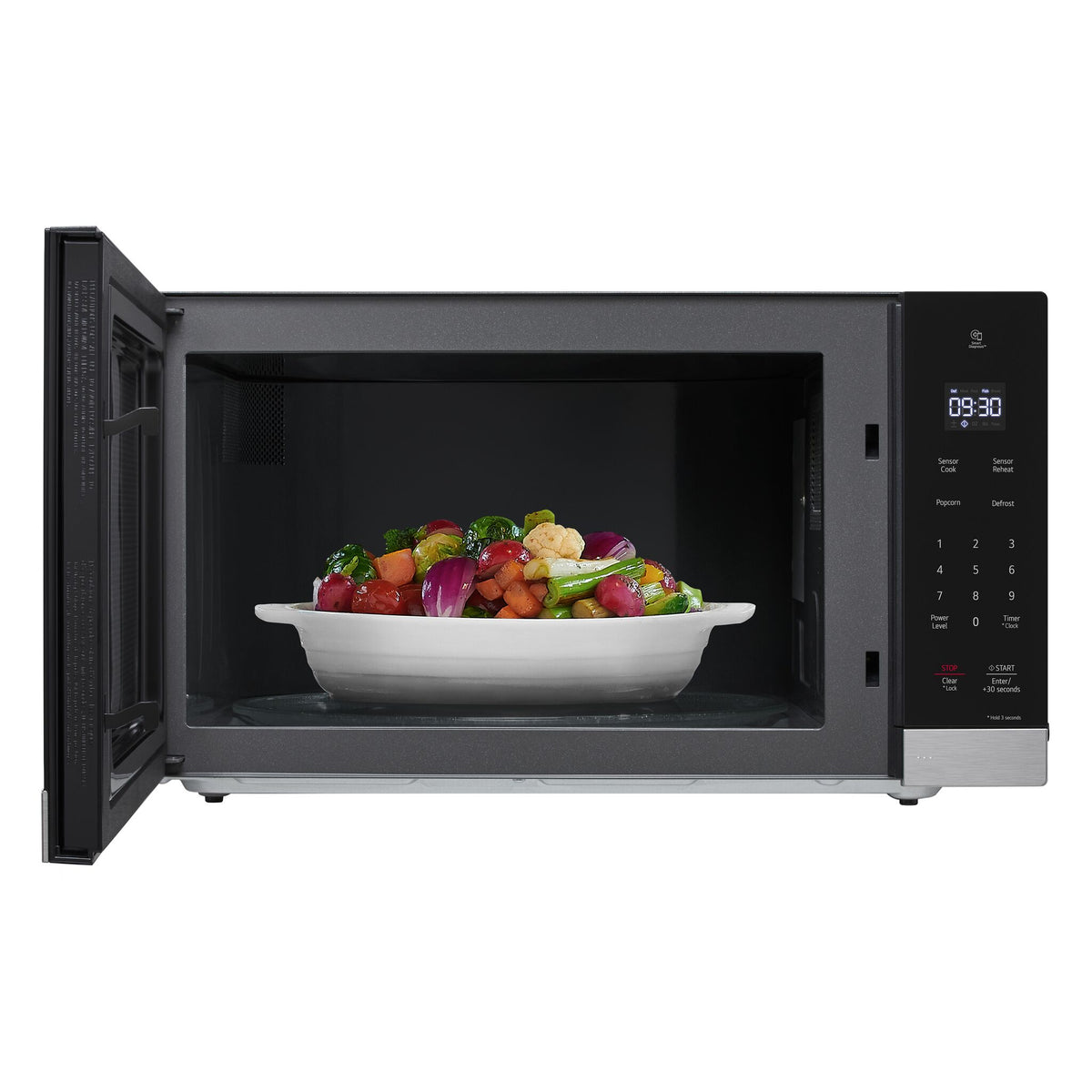 LG Stainless Steel NeoChef Countertop Microwave With Smart Inverter (2. ...