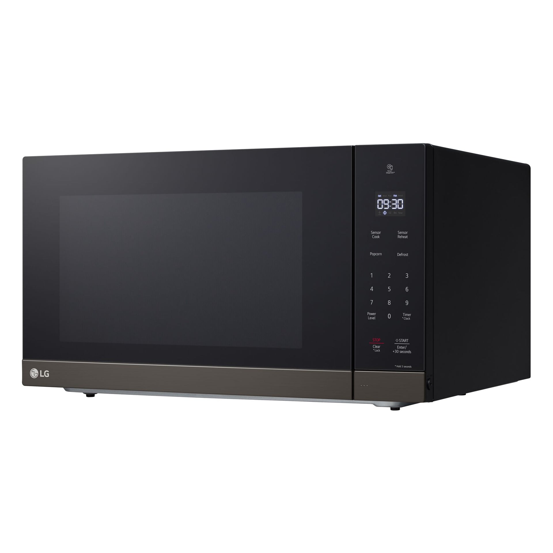 LG Black Stainless Steel NeoChef Countertop Microwave With Smart ...