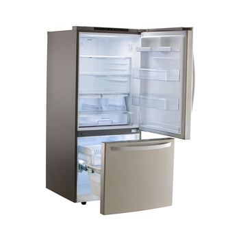 LG Stainless Steel 30" Bottom Mount Refrigerator (22.1 Cu.Ft ...