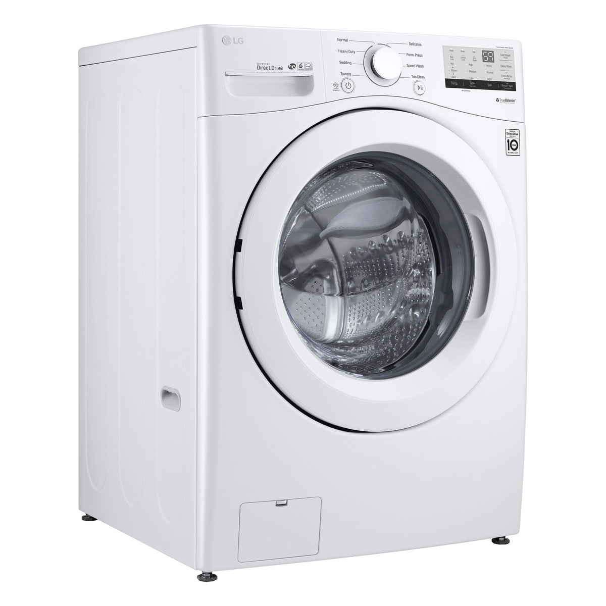 LG White Front Load Washer with 6Motion™ Technology (5.2 Cu.Ft ...
