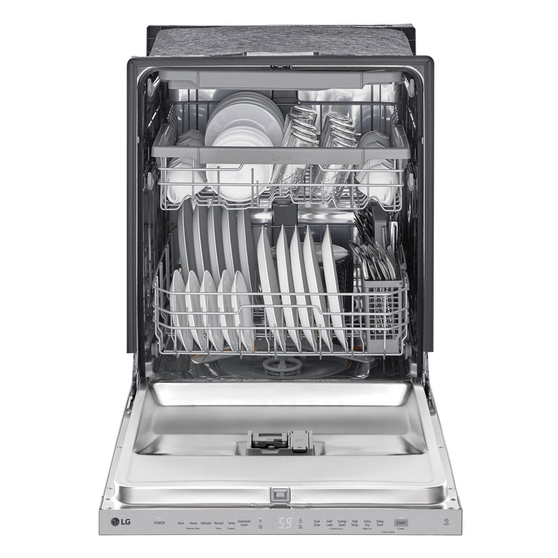 LG Smudge Resistant Stainless Steel Dishwasher with QuadWash ...