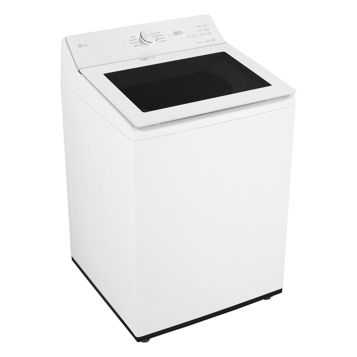 LG White Mega Capacity Smart Top Load Washer with AI Sensing (5.8 Cu ...