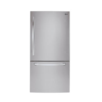 LG Stainless Steel 30" Bottom Mount Refrigerator (22.1 Cu.Ft ...