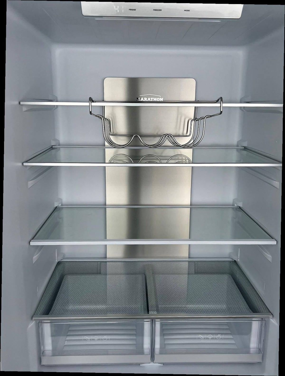 Marathon Stainless Steel Bottom Mount Refrigerator (18 Cu.Ft ...