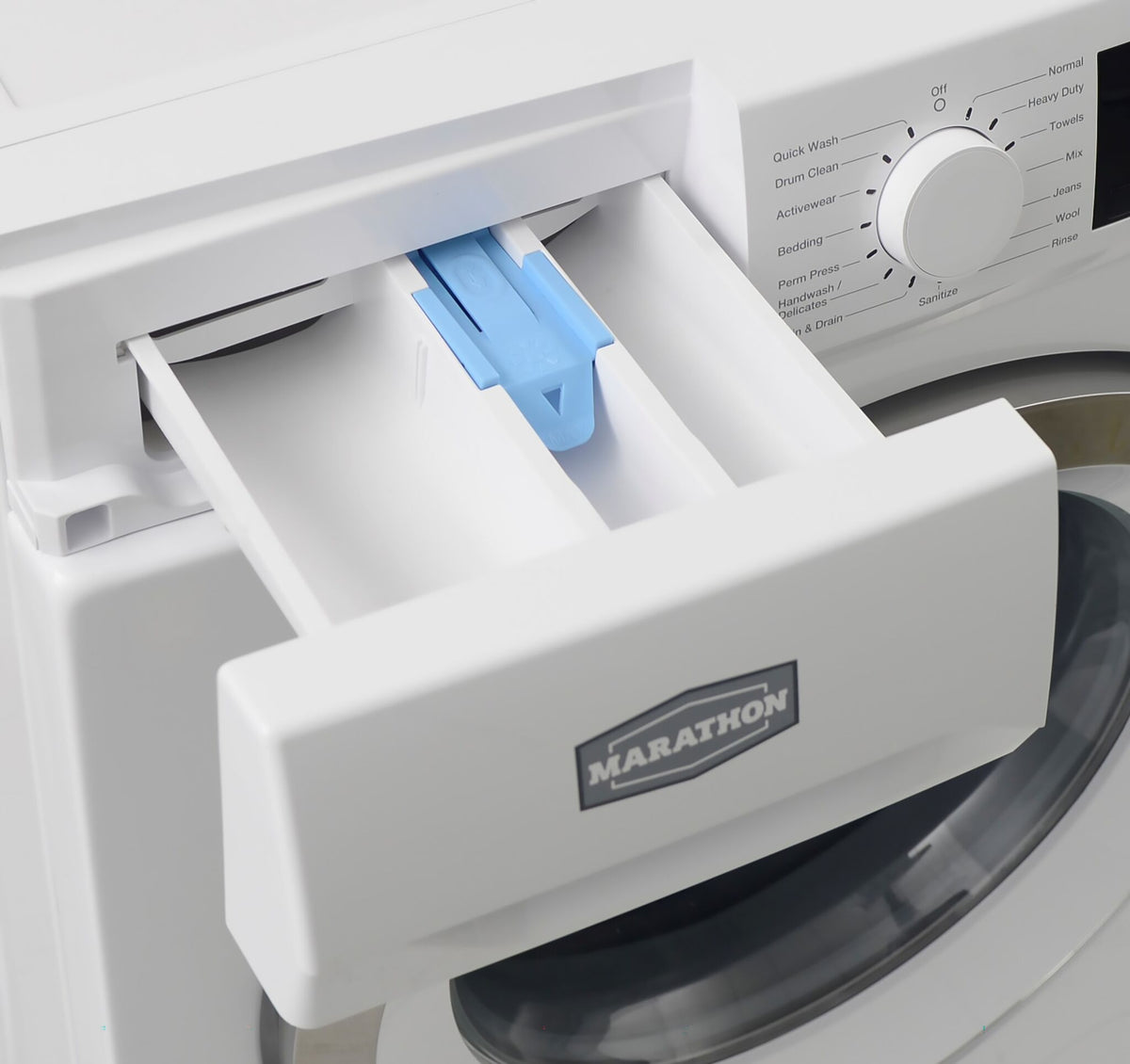 Marathon White Compact Front Load Washer (2.2 Cu.ft.) - MWM2214W | Leon's