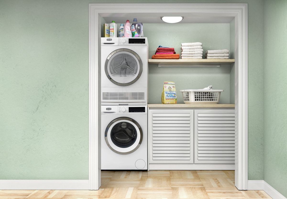 Marathon White Compact Front Load Washer (2.2 Cu.ft.) - MWM2214W | Leon's