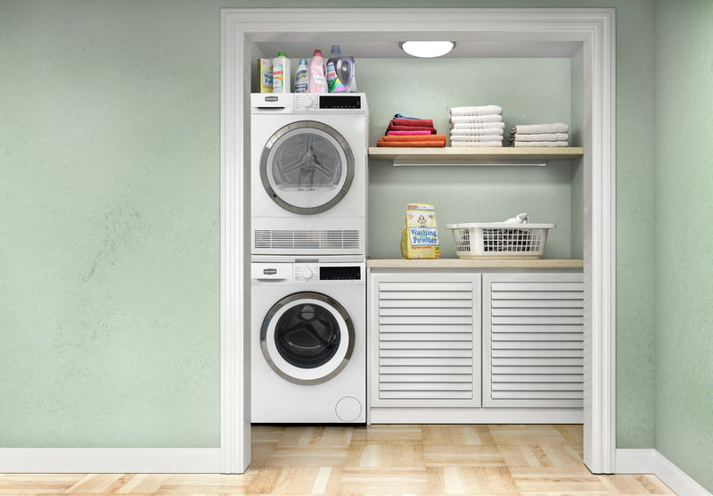 Marathon White Compact Front Load Washer (2.2 Cu.ft.) - MWM2214W | Leon's