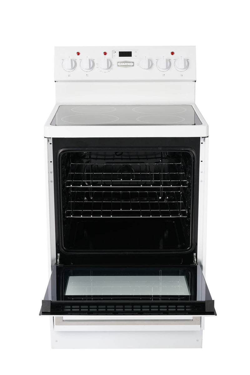 Marathon White Schott Ceran® Smooth top Electric Range (2.7 cu.ft ...