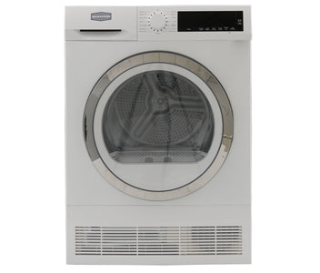 GE White Electric Dryer (3.6 Cu. Ft.) - PCKS443EBWW | Leon's