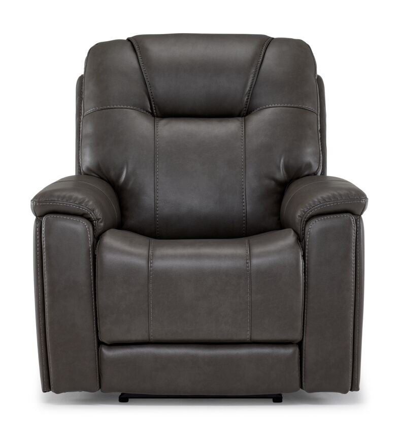 Matrix Triple Power Recliner - Smoke | Leon's