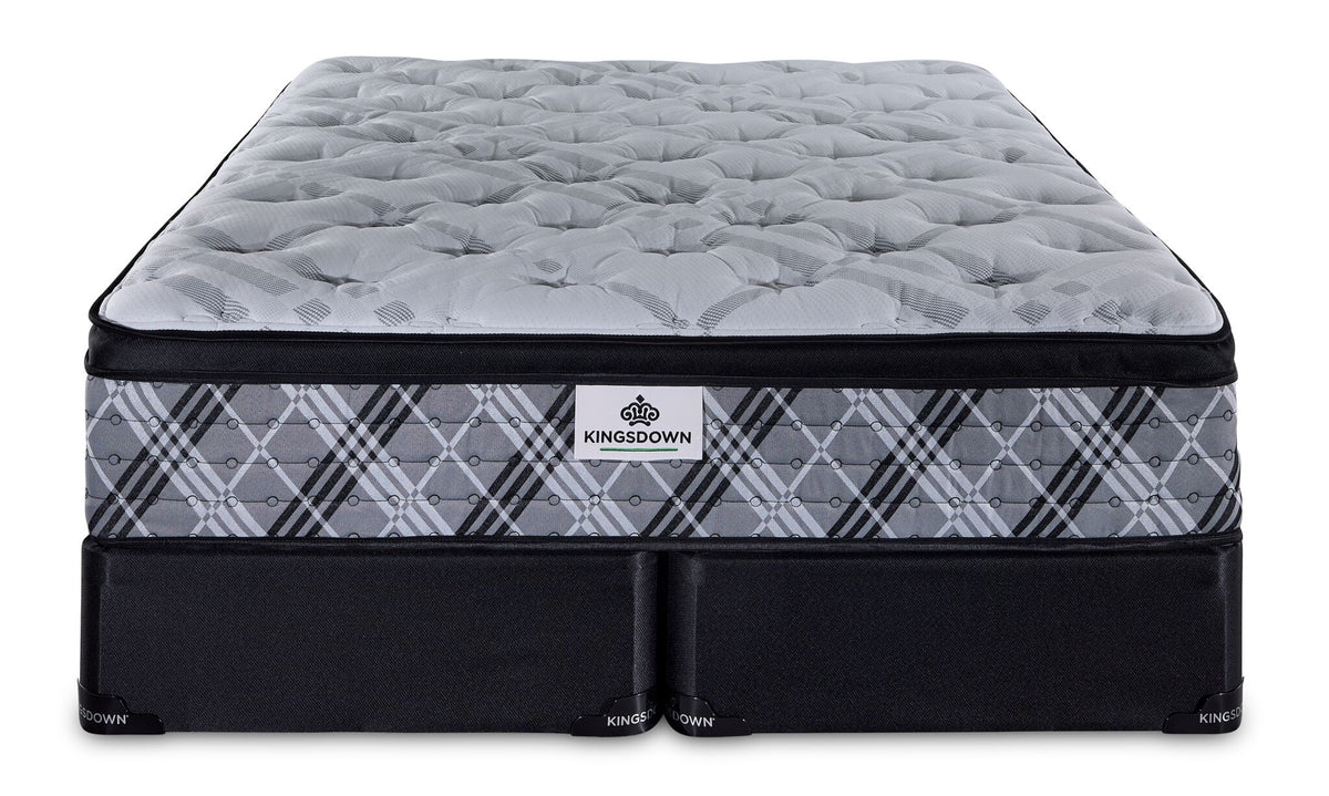 Kingsdown Mila Medium King Mattress and Split Boxspring Set | Leon's