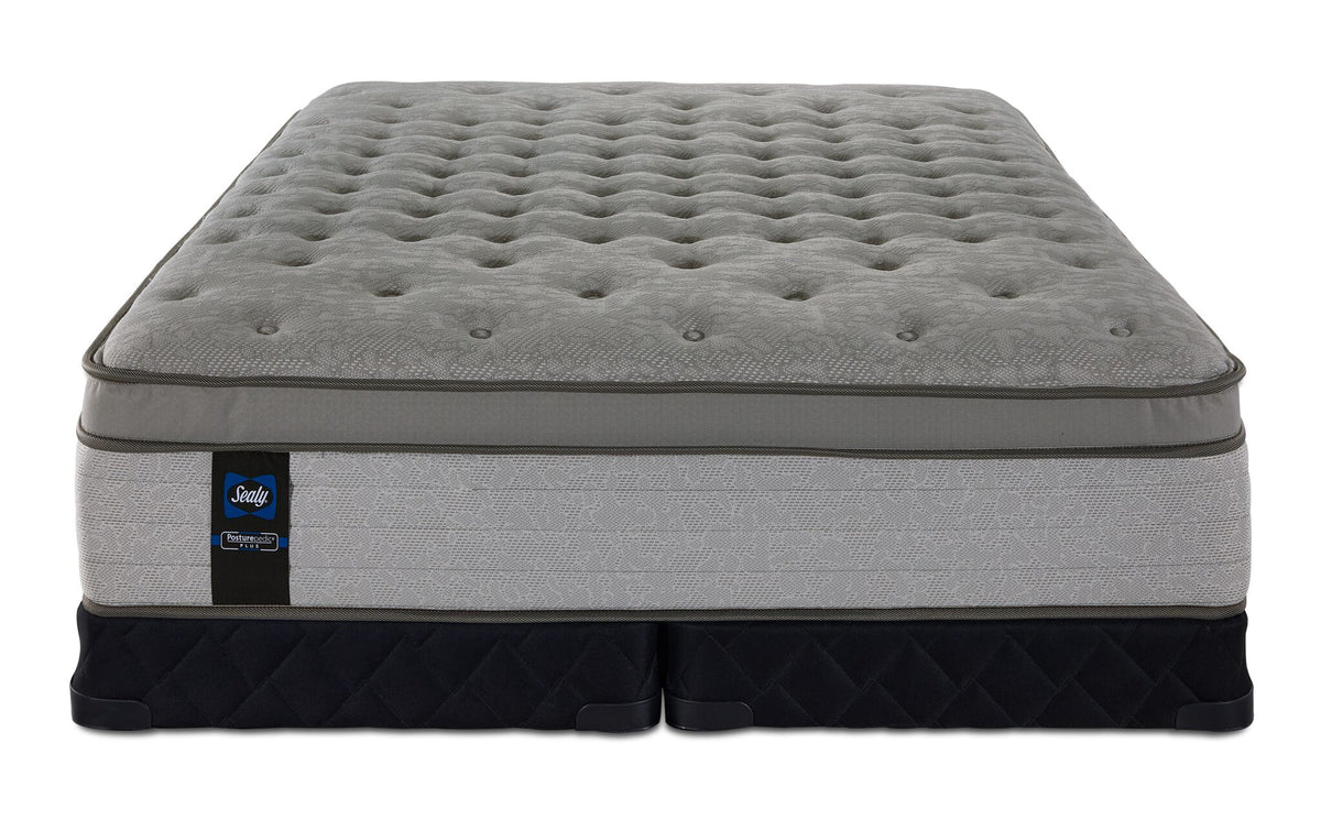 Sealy Posturepedic® Plus Sterling Milana II Luxury Plush Eurotop Queen ...