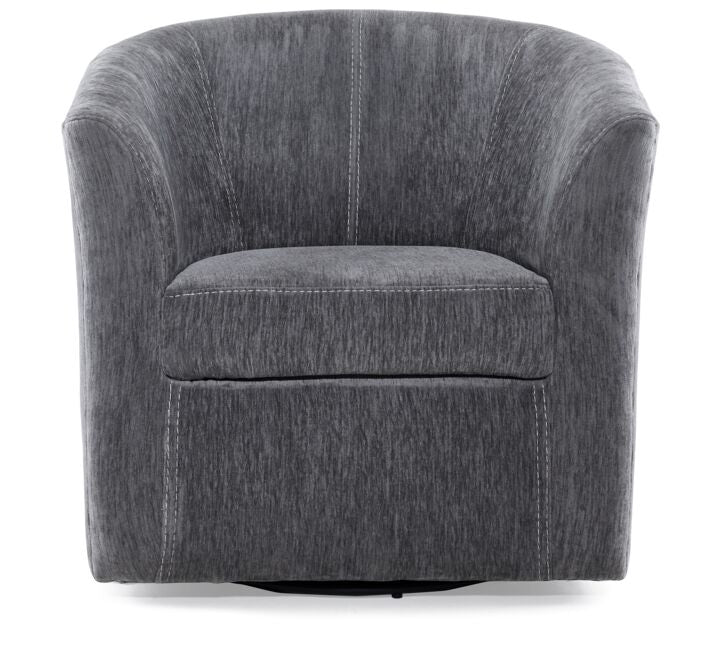 Myles Swivel Chair - Grey | Leon's