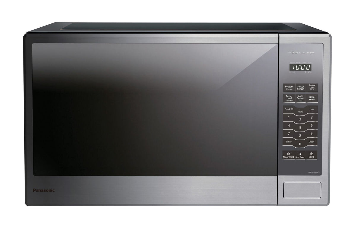 Panasonic Stainless Steel Countertop Microwave with Genius Sensor (1.3 ...