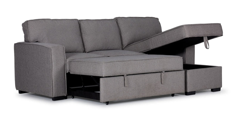 Poppy Pop-Up Sofa Bed - Grey | Leon's