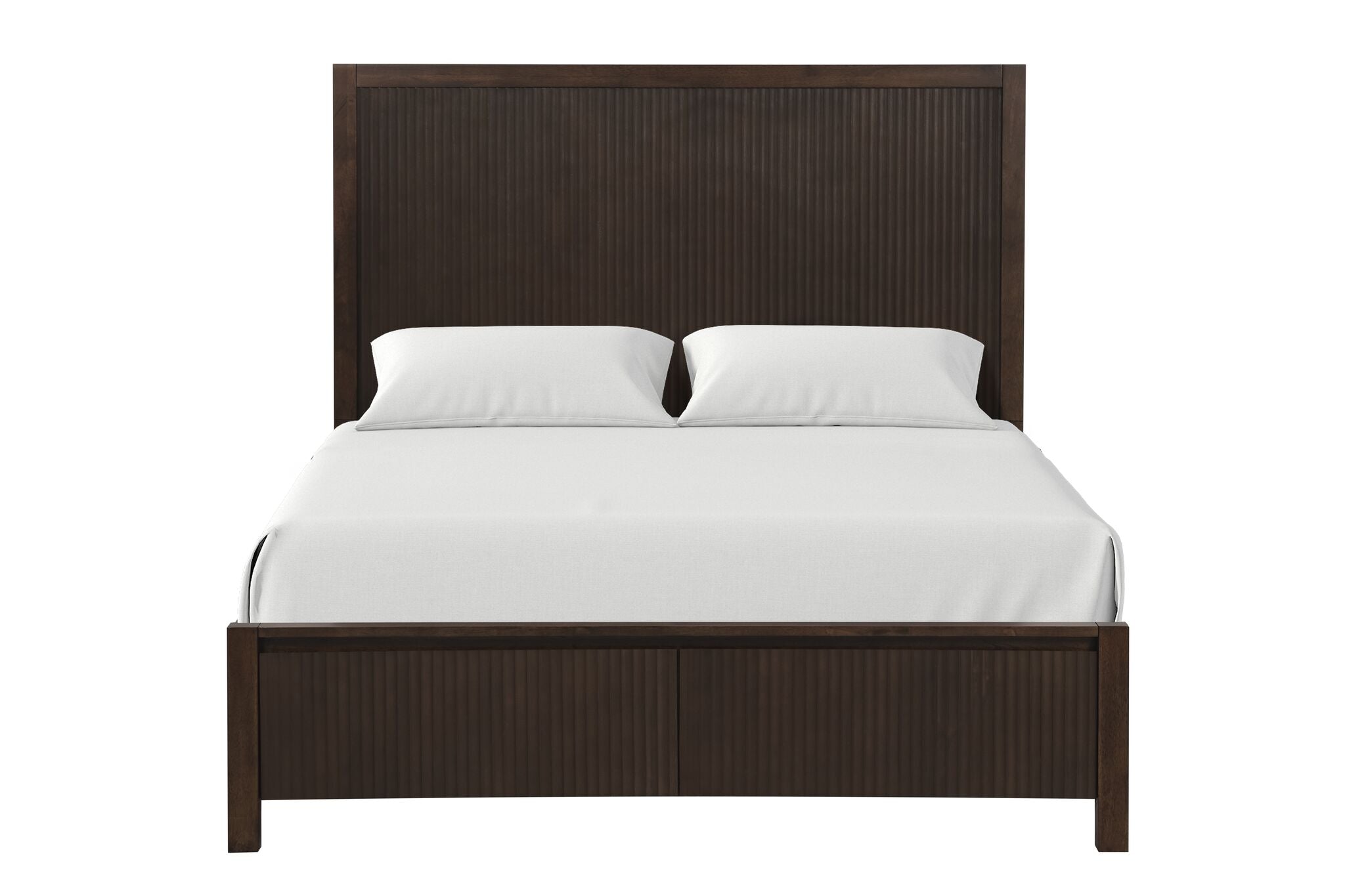 Reed 3-Piece Queen Storage Bed - Dark Walnut | Leon's