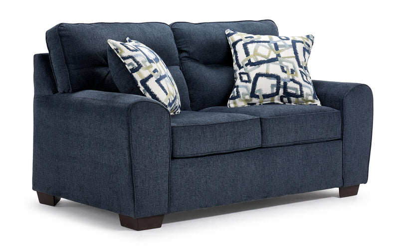 Mackay Loveseat - Blue | Leon's