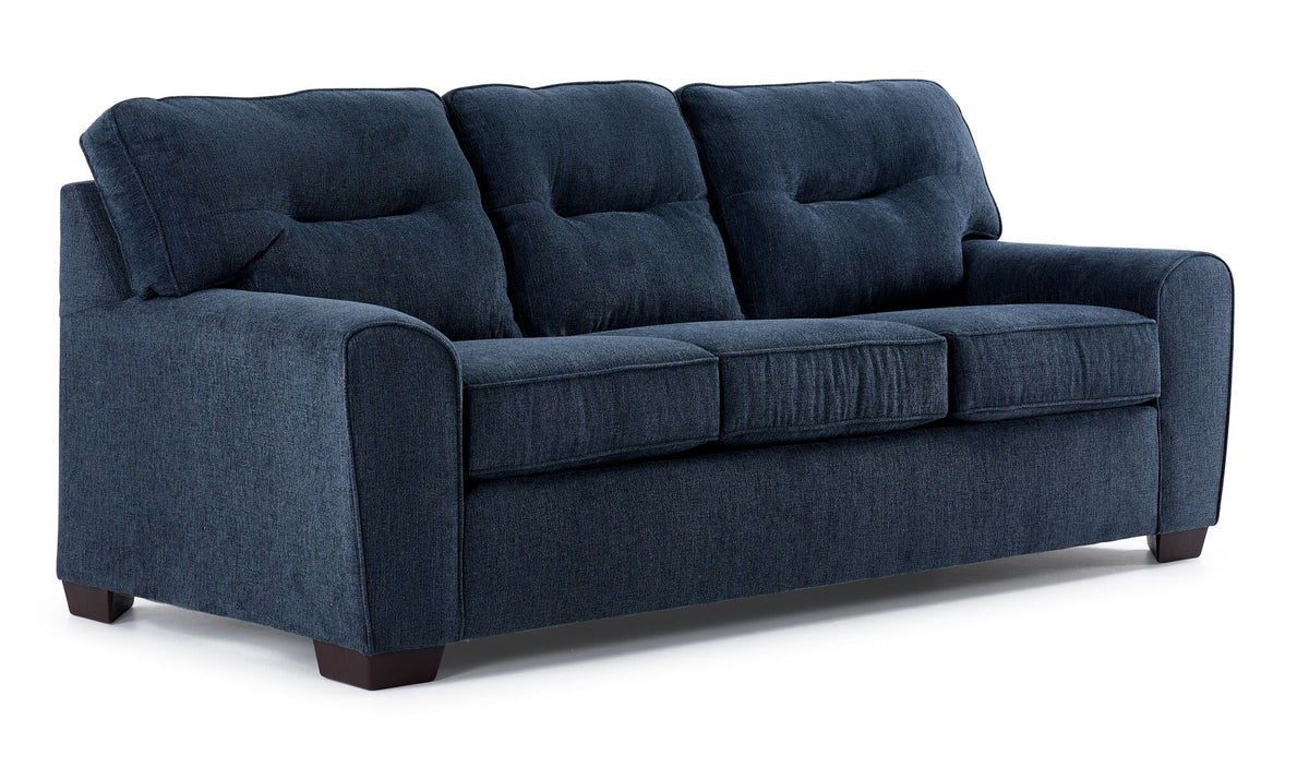 Mackay Queen Sofa Bed - Blue | Leon's