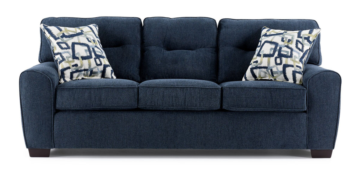 Mackay Queen Sofa Bed - Blue | Leon's