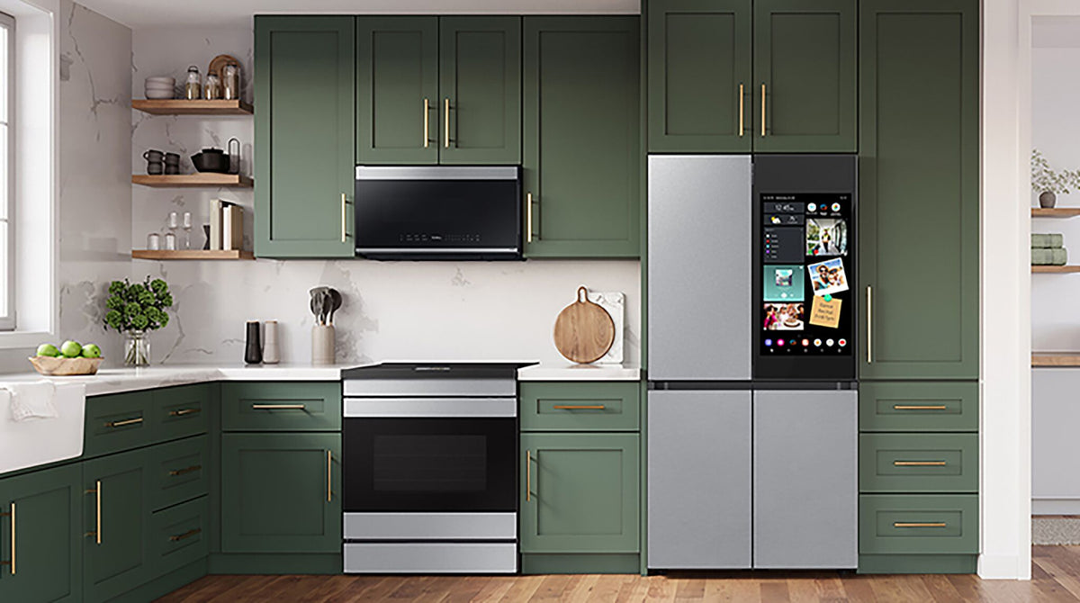 Samsung Stainless Steel 36" Counter Depth Refrigerator with Family Hub+ ...