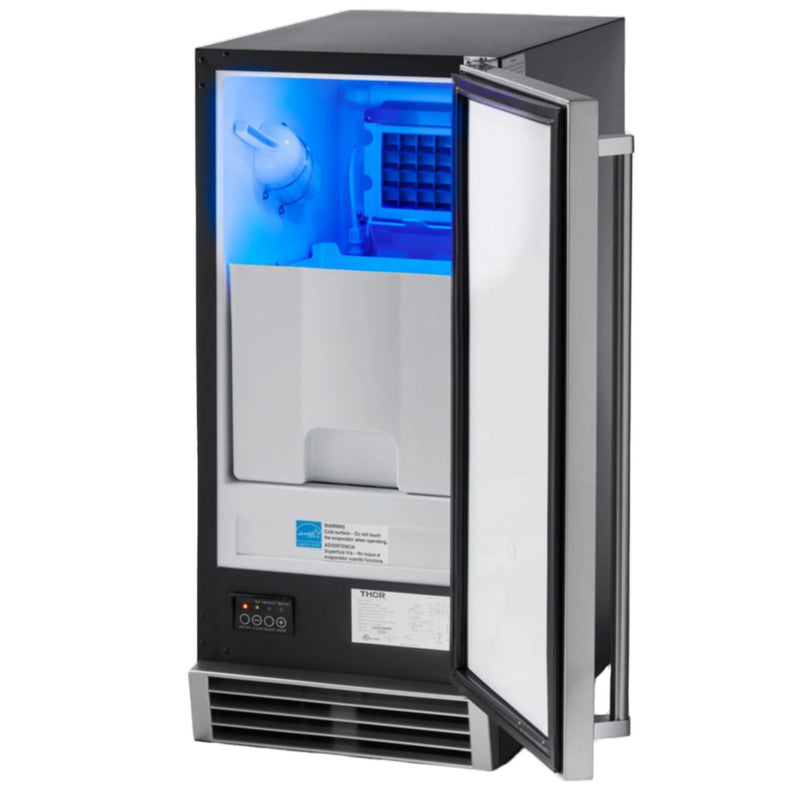 Thor Kitchen Stainless Steel Ice Maker (25lbs) - TIM1501 | Leon's