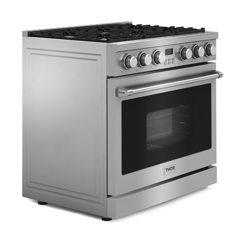 Thor Stainless Steel Freestanding Gas Range (6.0 cu.ft.) - ARG36 | Leon's