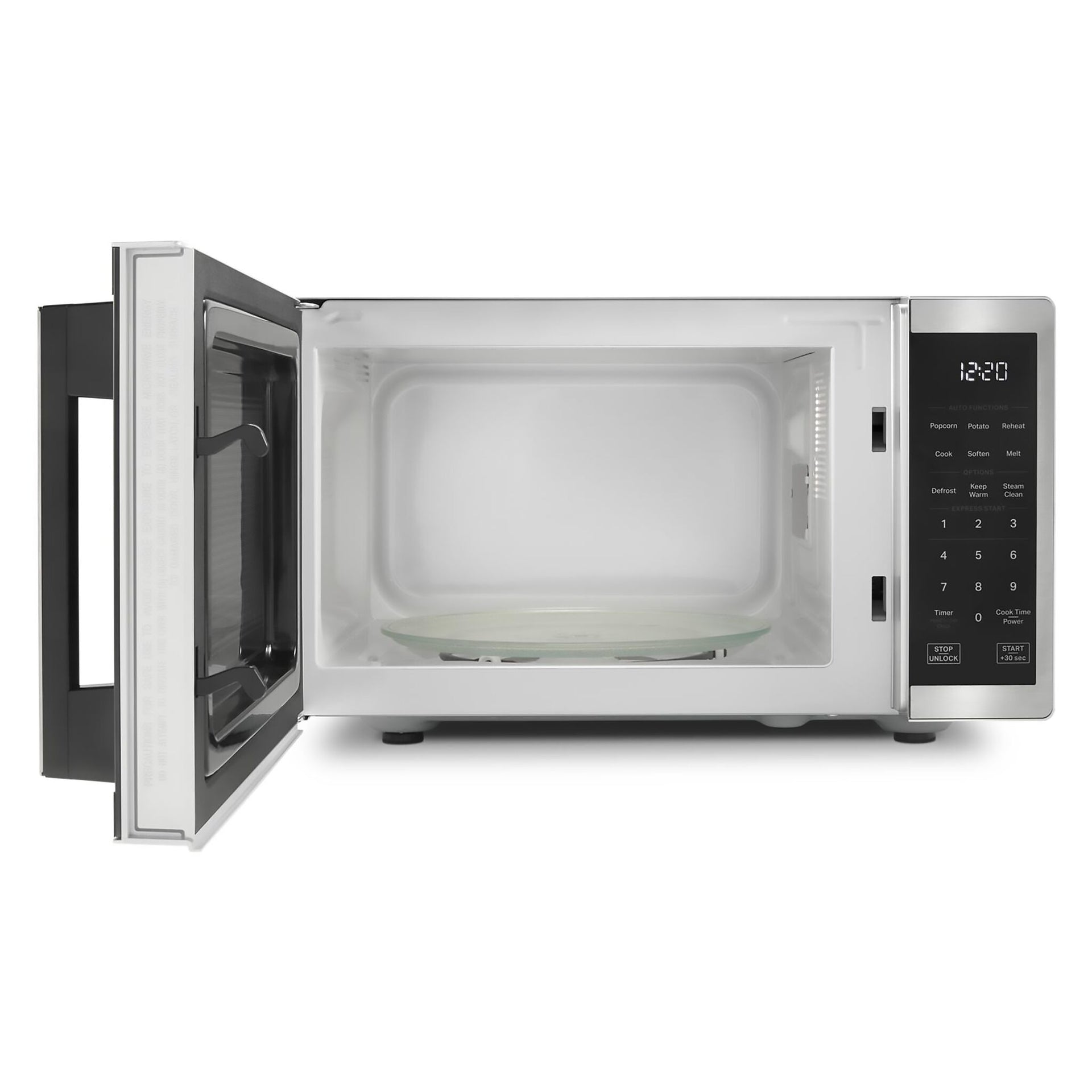 Whirlpool Stainless Steel Countertop Microwave (0.9 cu ft) - WMCS3019RS ...