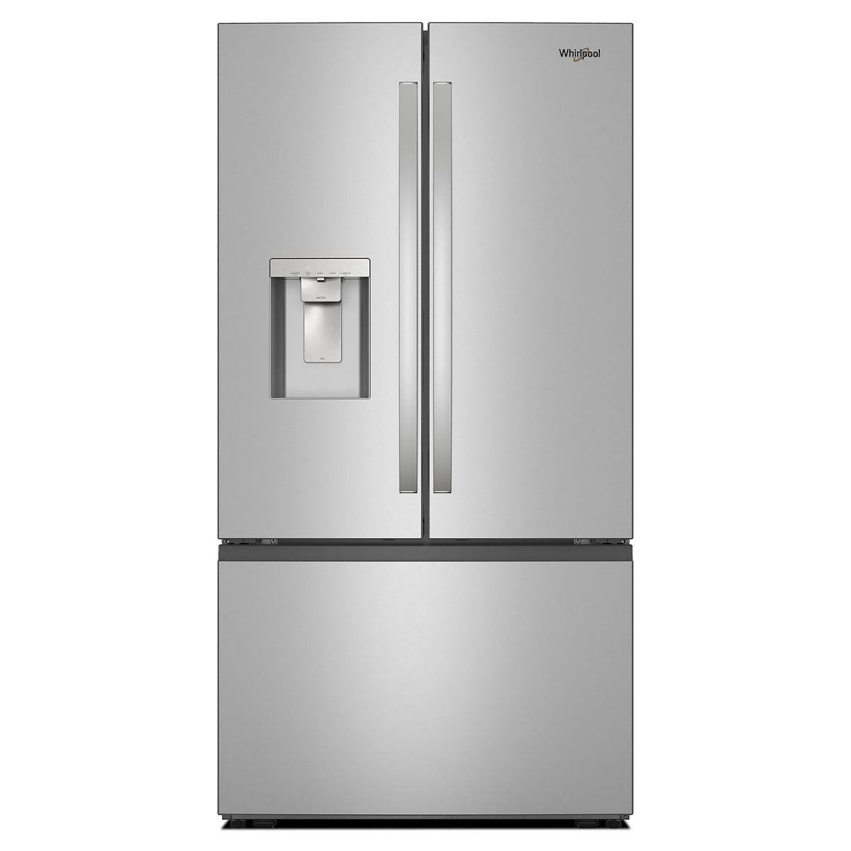 Whirlpool Fingerprint Resistant Stainless Steel Refrigerator (30 Cu.ft ...