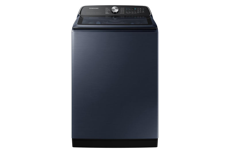 Samsung Navy Top Load Washer with Pet Care and Agitator (6.1cu.ft ...