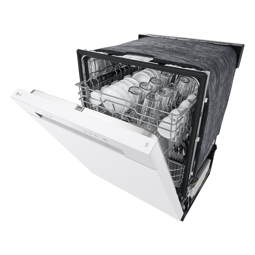 LG White Dishwasher with SenseClean™ and Dynamic Dry™ - LDFC2423W | Leon's