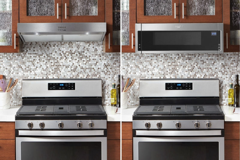 Whirlpool Stainless Steel 30" 265 CFM Under-the-Cabinet Range Hood with ...