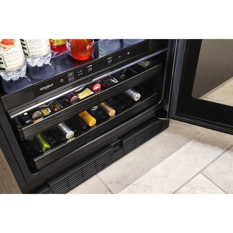 Whirlpool Black Stainless Undercounter Beverage Centre (5.2 Cu.Ft ...