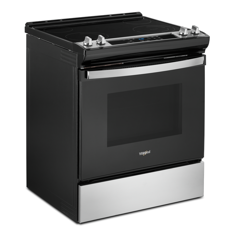 Whirlpool Stainless Steel Electric Range with Frozen Bake Technology (4 ...