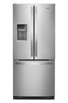 Whirlpool Fingerprint Resistant Stainless Steel Finish French Door ...