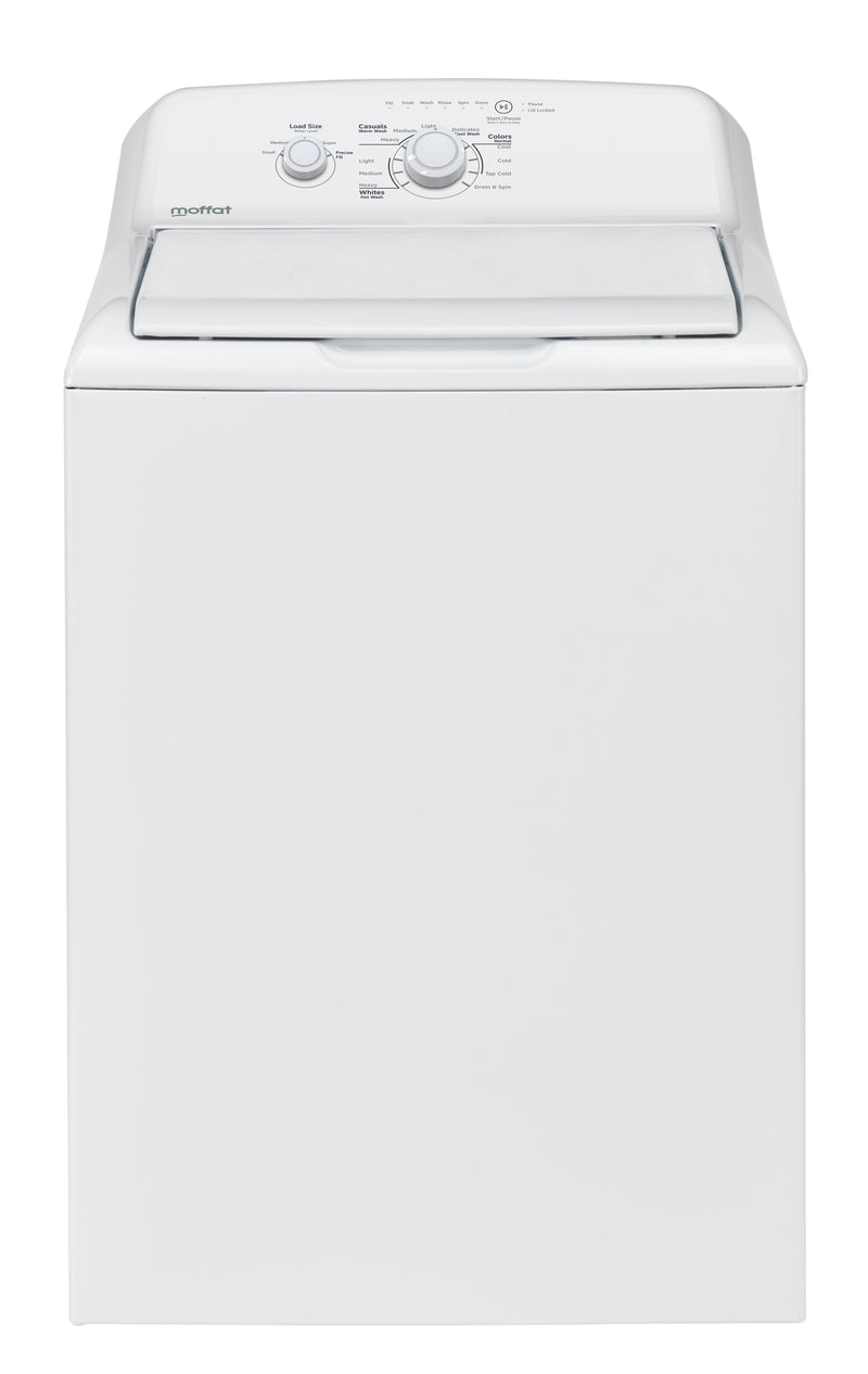 Moffat White Top-Load Washer (4.4 Cu. Ft.) - MTW201BMRWW | Leon's