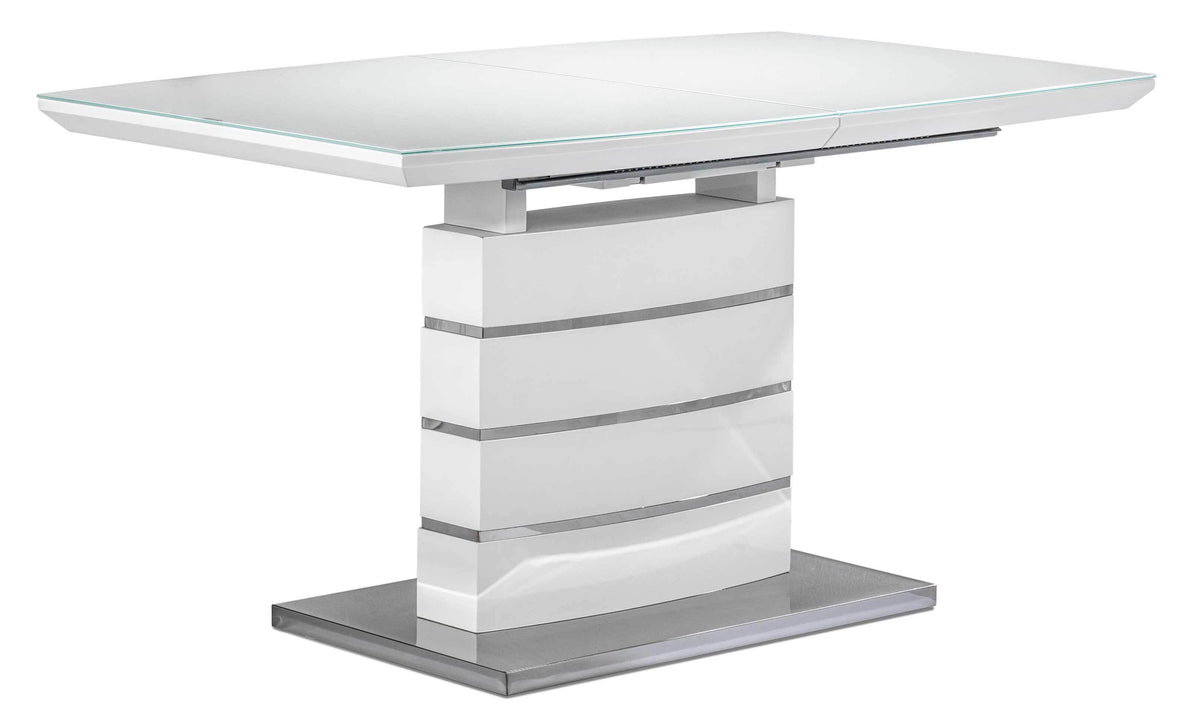 Danny Extendable Dining Table - White | Leon's