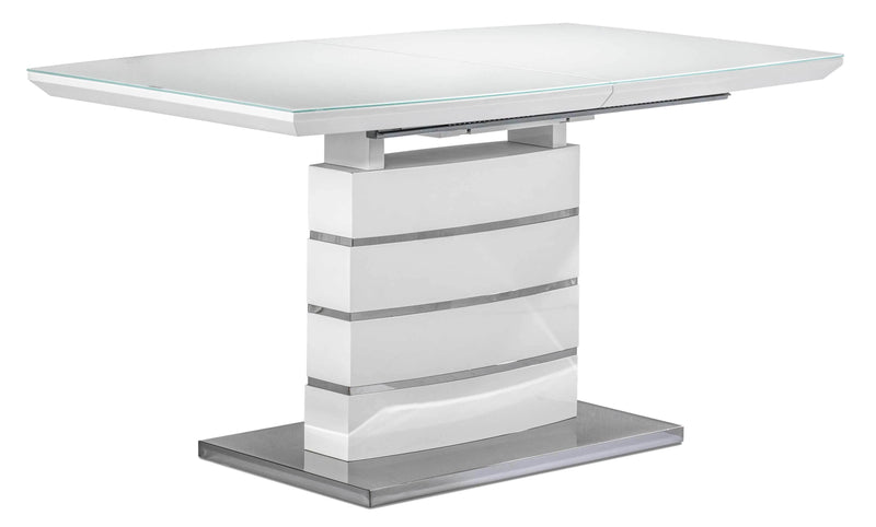 Danny Extendable Dining Table - White | Leon's