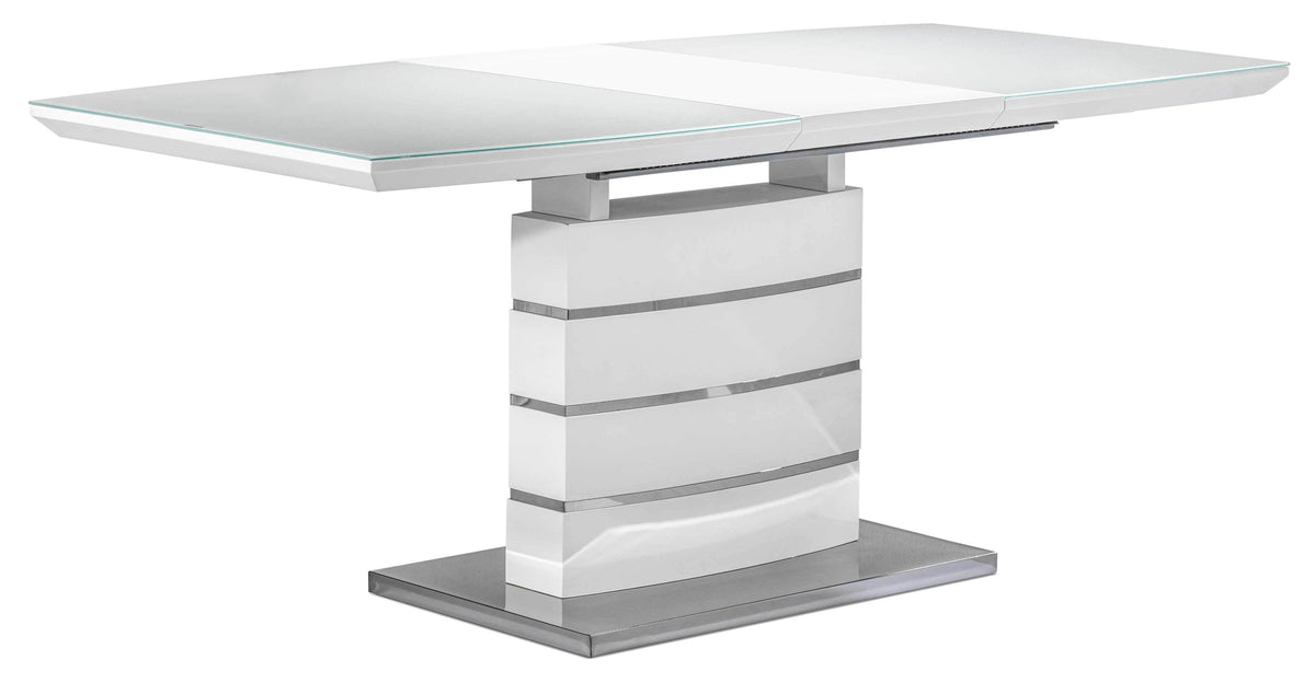 Danny Extendable Dining Table - White | Leon's