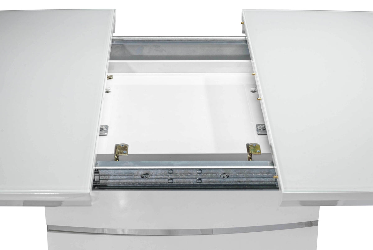 Danny Extendable Dining Table - White | Leon's