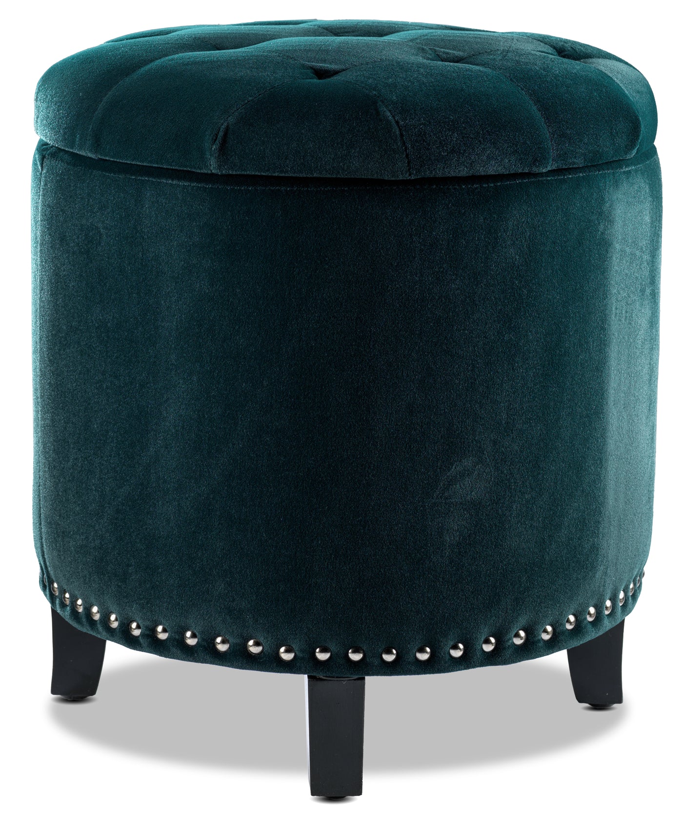 Madison Ottoman - Teal | Leon's