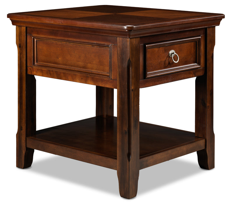 Turner End Table - Walnut | Leon's
