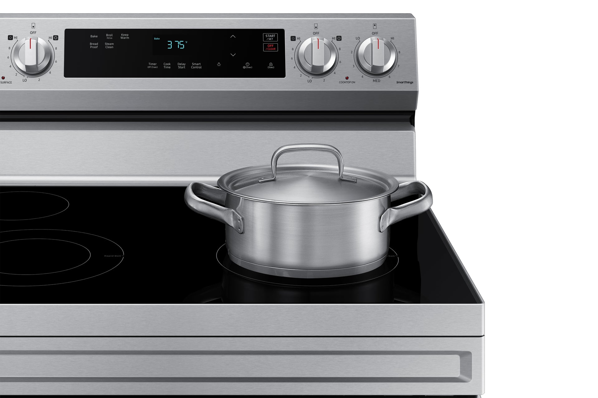 Samsung Stainless Steel Freestanding Electric Range with Wi-Fi (6.3 Cu ...