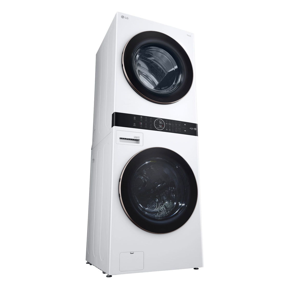 LG White Front Load LG WashTower™ with Centre Control™ 5.2 Cu.Ft. Steam ...
