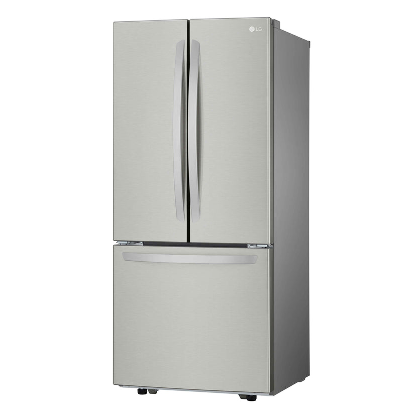 LG 30" Smudge Resistant Stainless Steel French Door Refrigerator (22 cu ...