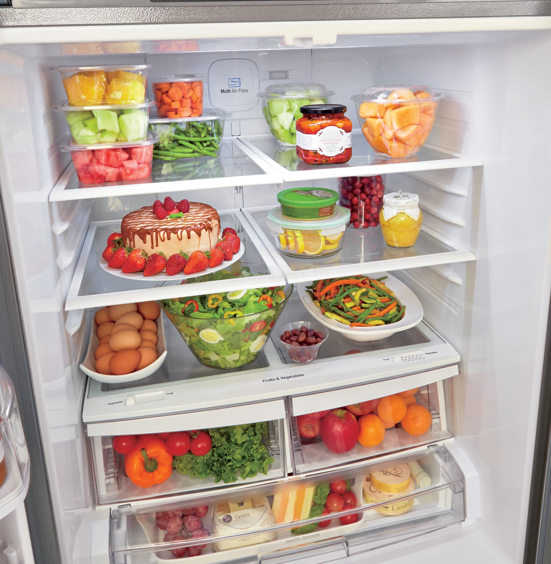 LG 30" Smudge Resistant Stainless Steel French Door Refrigerator with ...